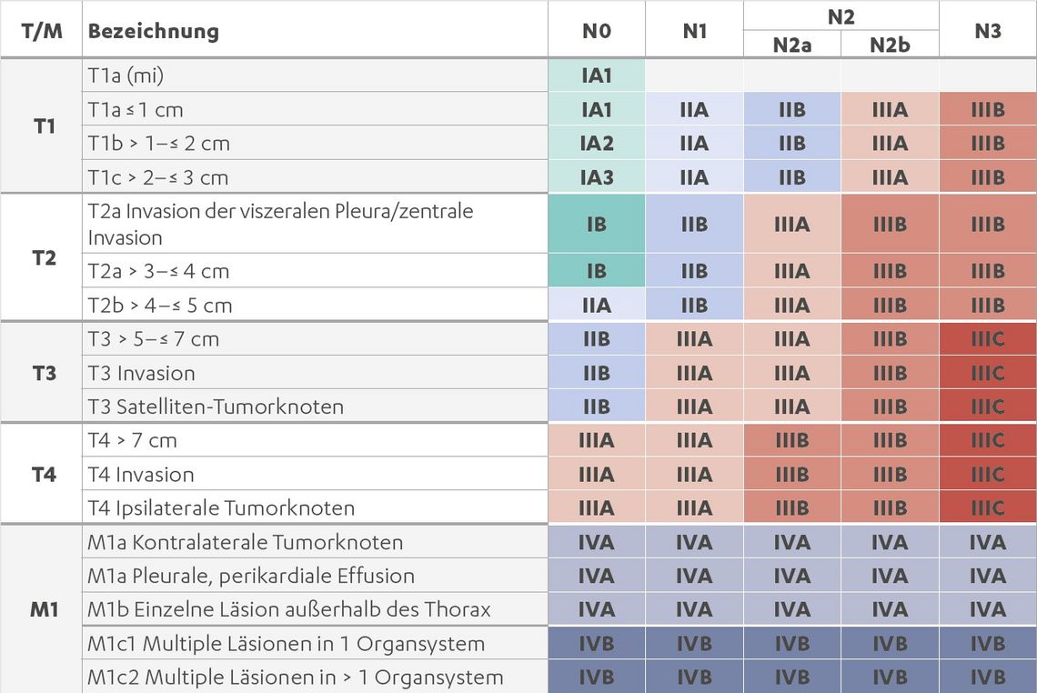 Nichtkleinzelliges Lungenkarzinom (NSCLC) im Stadium I bis III - Präzisere Therapie durch ...